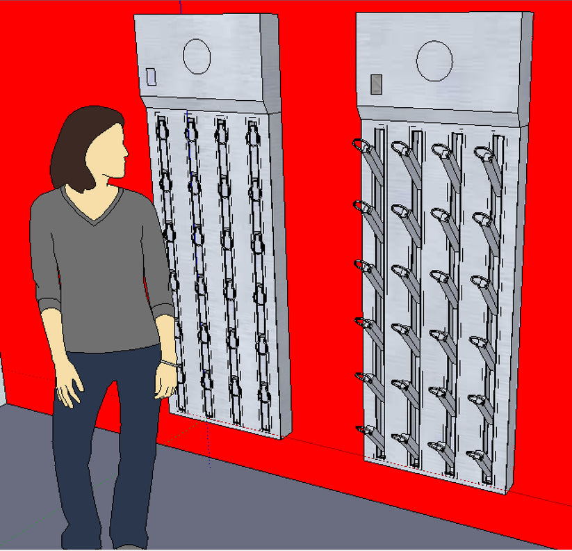 Hockey Glove Dryer, 12 Pair, Wall Mounted, FAST DRYING – Puelche Dryer